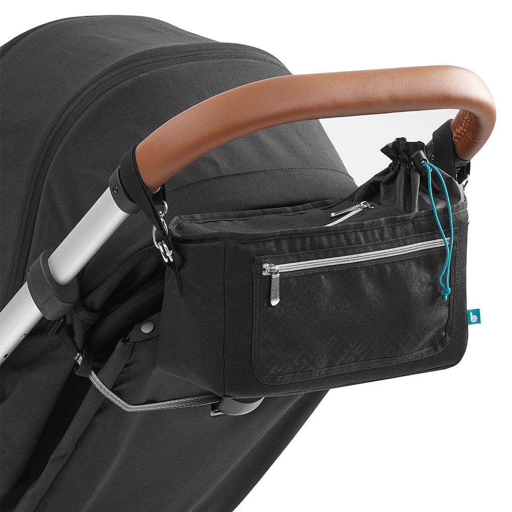 Erstaunlich Kinderwagen Organizer Schwarz Bild