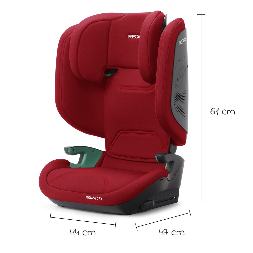 Recaro - Kindersitz Monza CFX i-Size faltbar & tragbar ab 3,5 Jahre ...