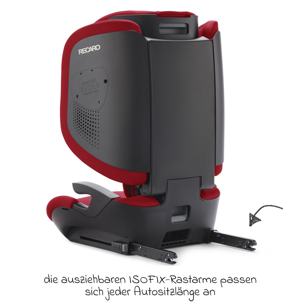 Recaro - Kindersitz Monza CFX i-Size faltbar & tragbar ab 3,5 Jahre ...