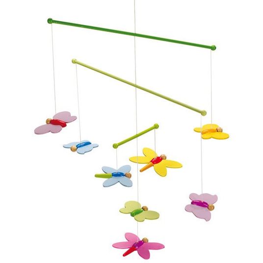 Goki - Holz-Mobile Insekten - Babyartikel.de