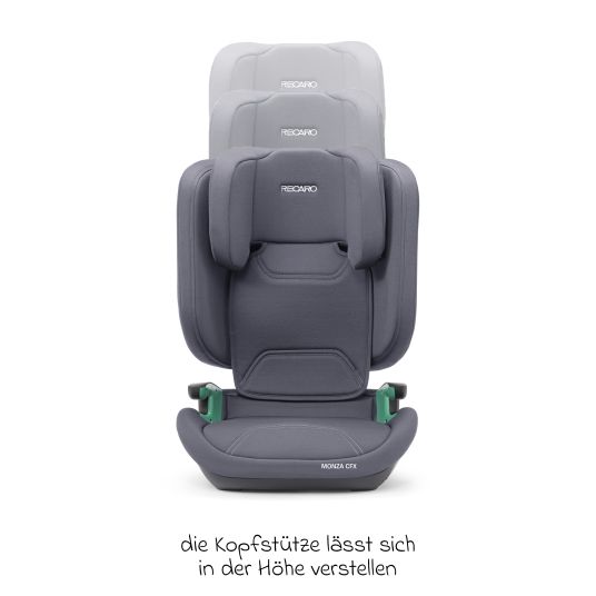 Recaro - Kindersitz Monza CFX i-Size faltbar & tragbar ab 3,5 Jahre ...